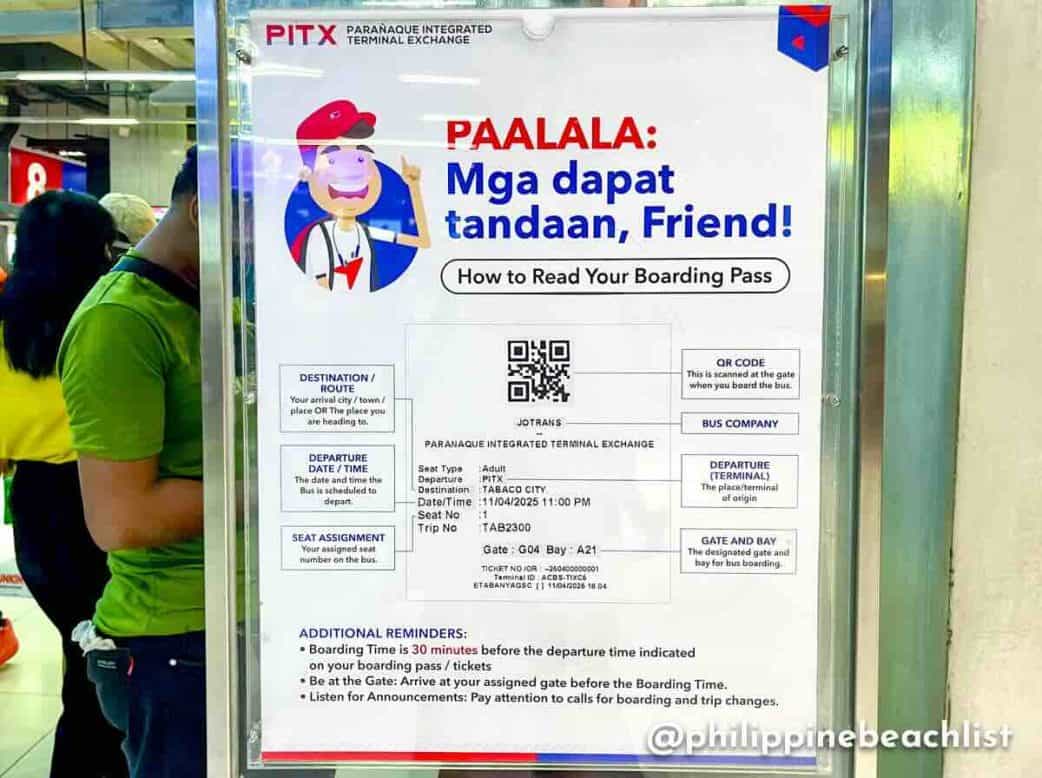 PITX Guide with Routes, Gates & Ticket Booth Assignment - Philippine ...
