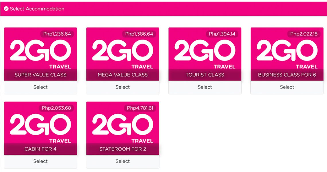 2GO MANILA to CORON - Ferry Schedules & Fares - Philippine Beach Guide