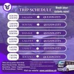 2025 MANILA to SAGADA Direct Bus Schedules & Fares - Philippine Beach Guide