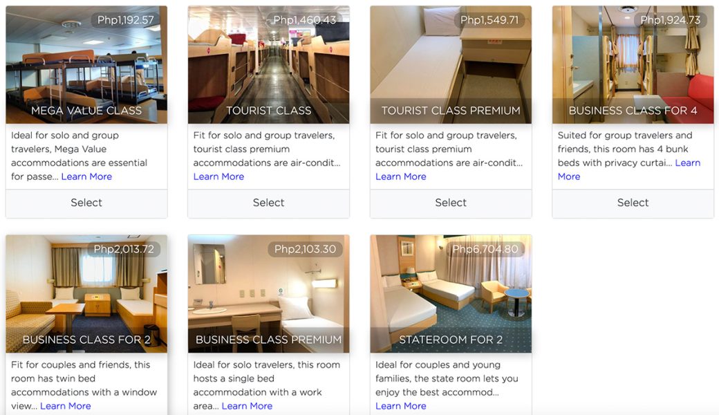 2GO MANILA to BACOLOD - Ferry Schedules & Fares - Philippine Beach Guide