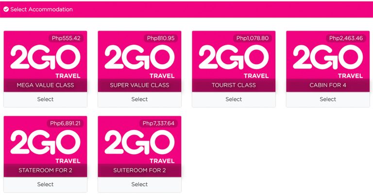 2GO MANILA to ILOILO - Ferry Schedules & Fares - Philippine Beach Guide