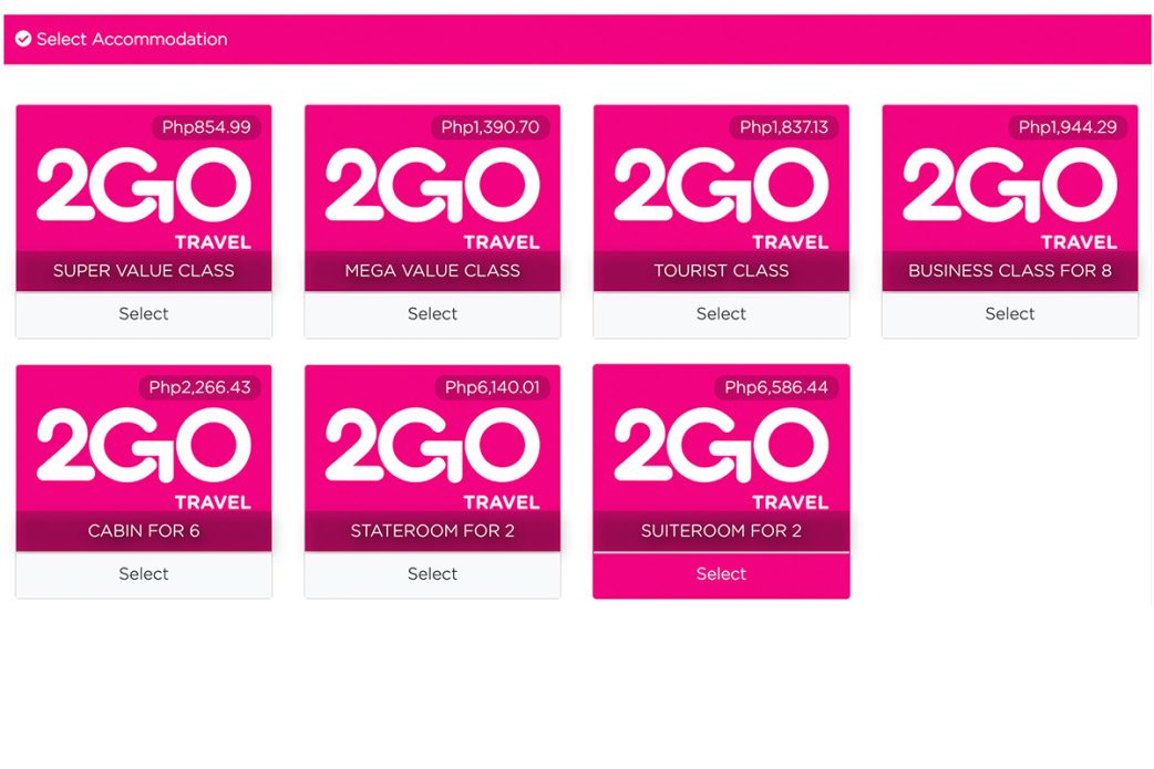 2GO MANILA to CEBU - Ferry Schedules & Fares - Philippine Beach Guide