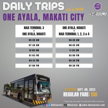 2025 UBE Express P2P Bus Routes, Fares & Schedules - Philippine Beach Guide