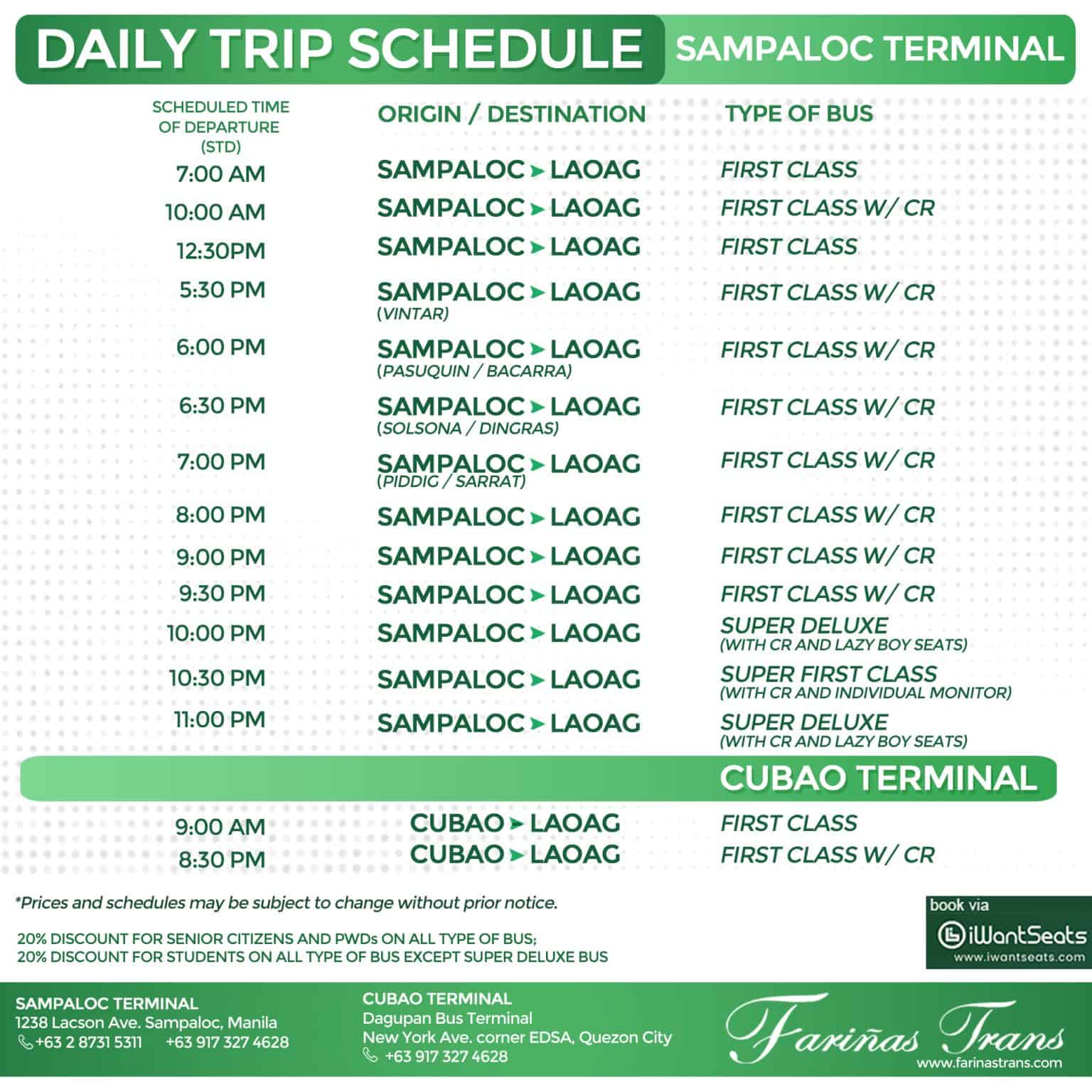 2024 MANILA to ILOCOS (Laoag and Vigan) Bus Schedules & Operators ...