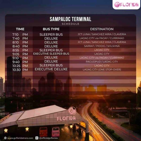 2026 MANILA to ILOCOS (Laoag and Vigan) Bus Schedules & Fares ...