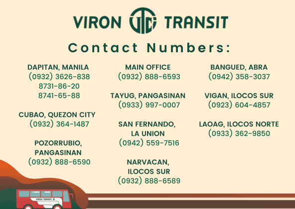 2024 MANILA to ILOCOS (Laoag and Vigan) Bus Schedules & Operators ...