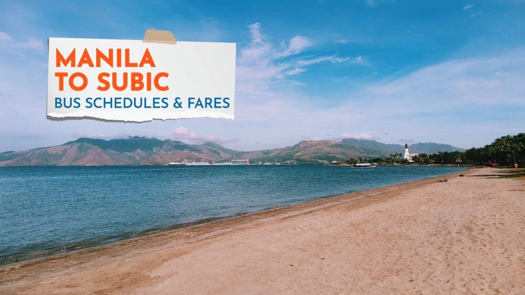 2025 MANILA to SUBIC Bus Schedules & Fares - Philippine Beach Guide