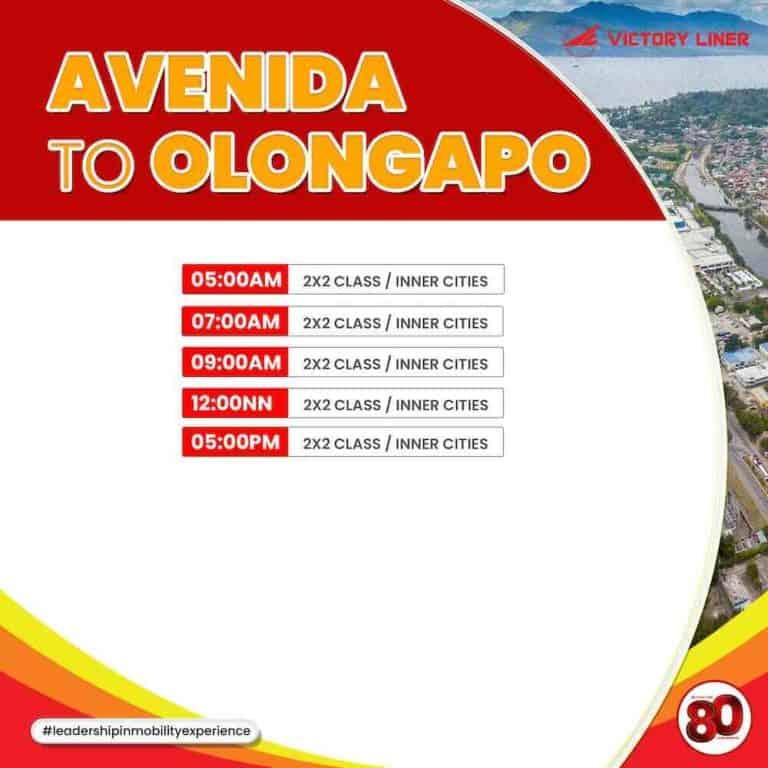 2026 MANILA to ZAMBALES Bus Schedules & Fares - Philippine Beach Guide