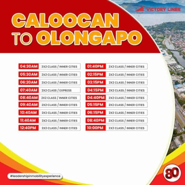 2026 MANILA to ZAMBALES Bus Schedules & Fares - Philippine Beach Guide