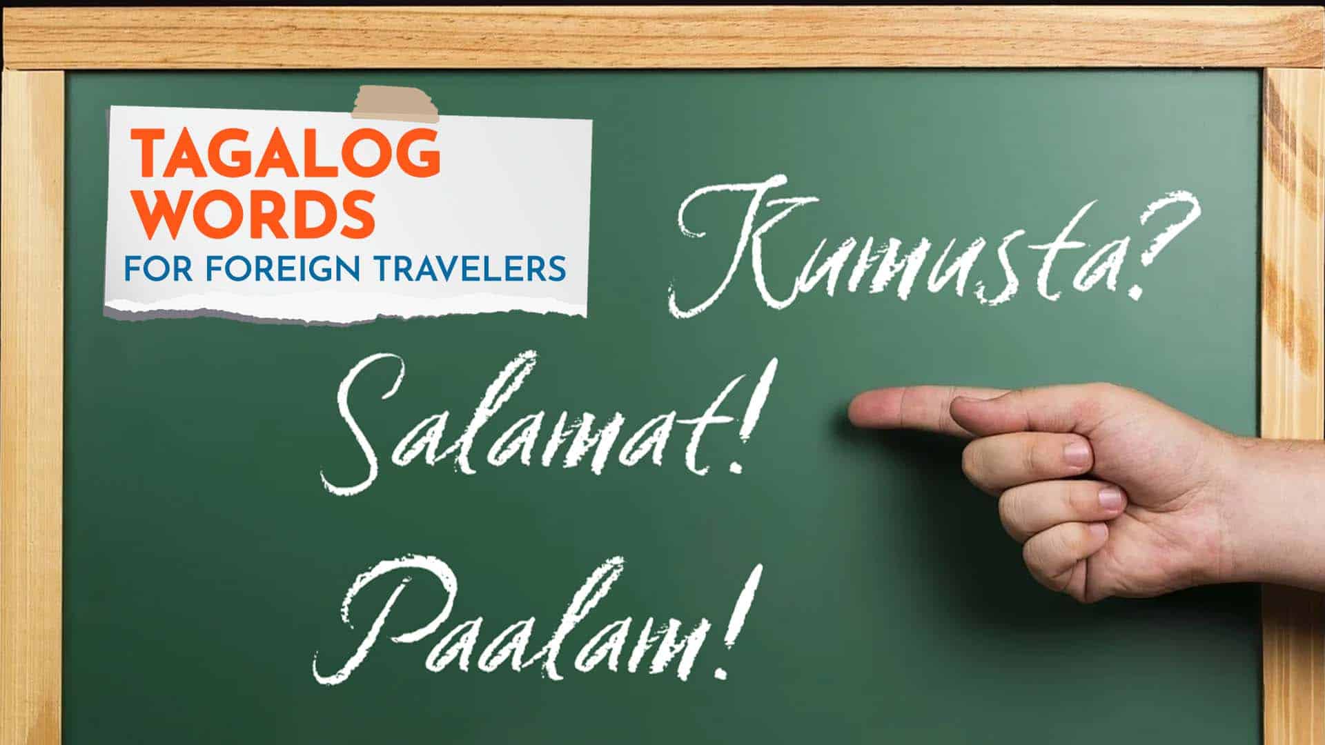 USEFUL TAGALOG WORDS PHRASES SENTENCES For Foreign Travelers In The USEFUL TAGALOG WORDS PHRASES SENTENCES For Foreign Travelers In The