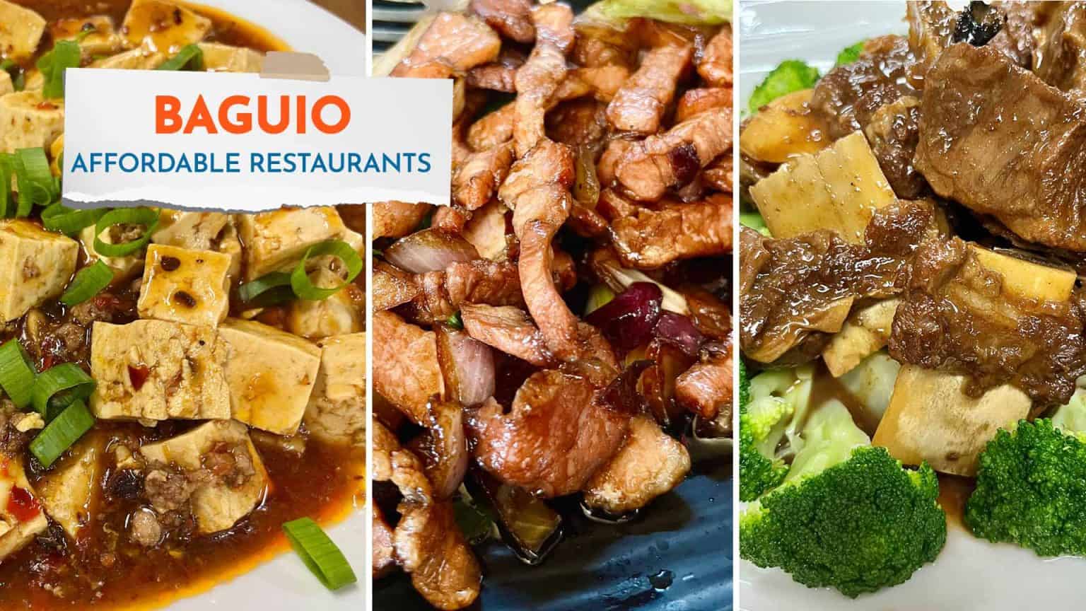 Top 8 AFFORDABLE Restaurants & Food Spots in BAGUIO - Philippine Beach ...