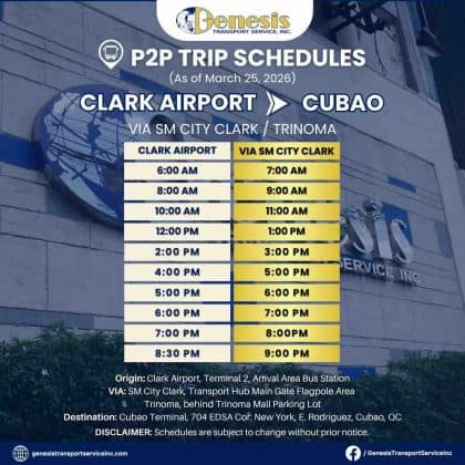 2026 CLARK AIRPORT Bus Guide: Routes, Fares & Schedules - Philippine ...