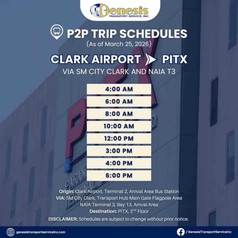 2026 CLARK AIRPORT Bus Guide: Routes, Fares & Schedules - Philippine ...